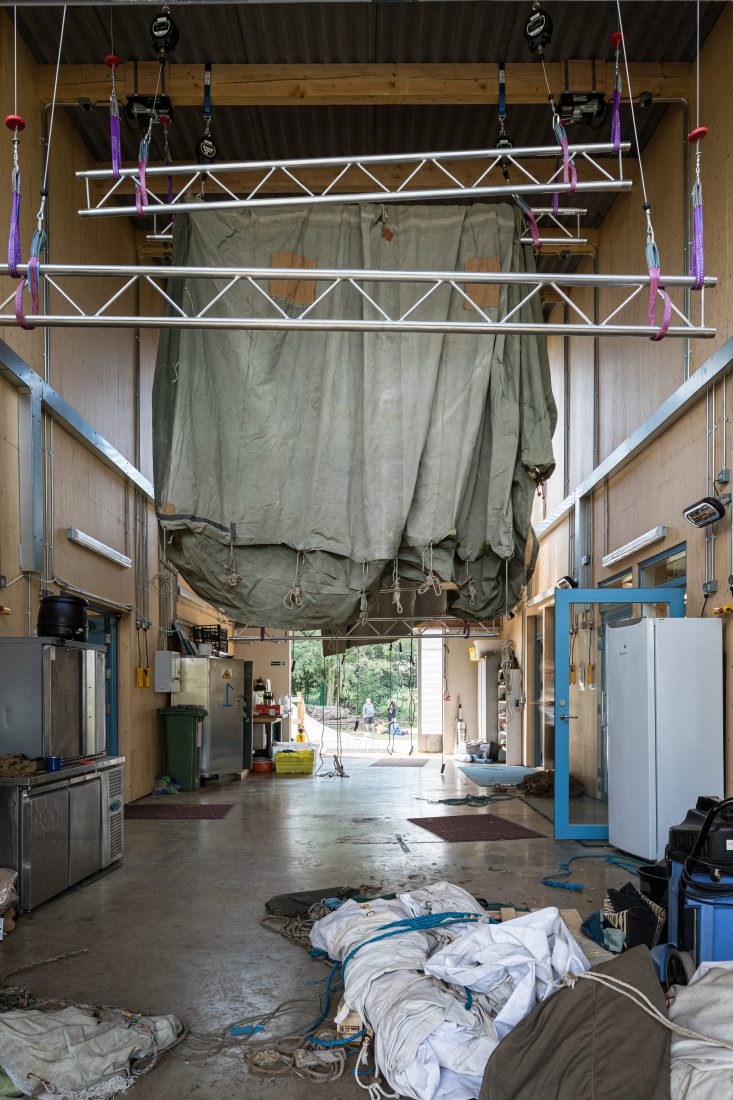 Invisible Studio and Mole unwrap new base for Forest School Camps charity