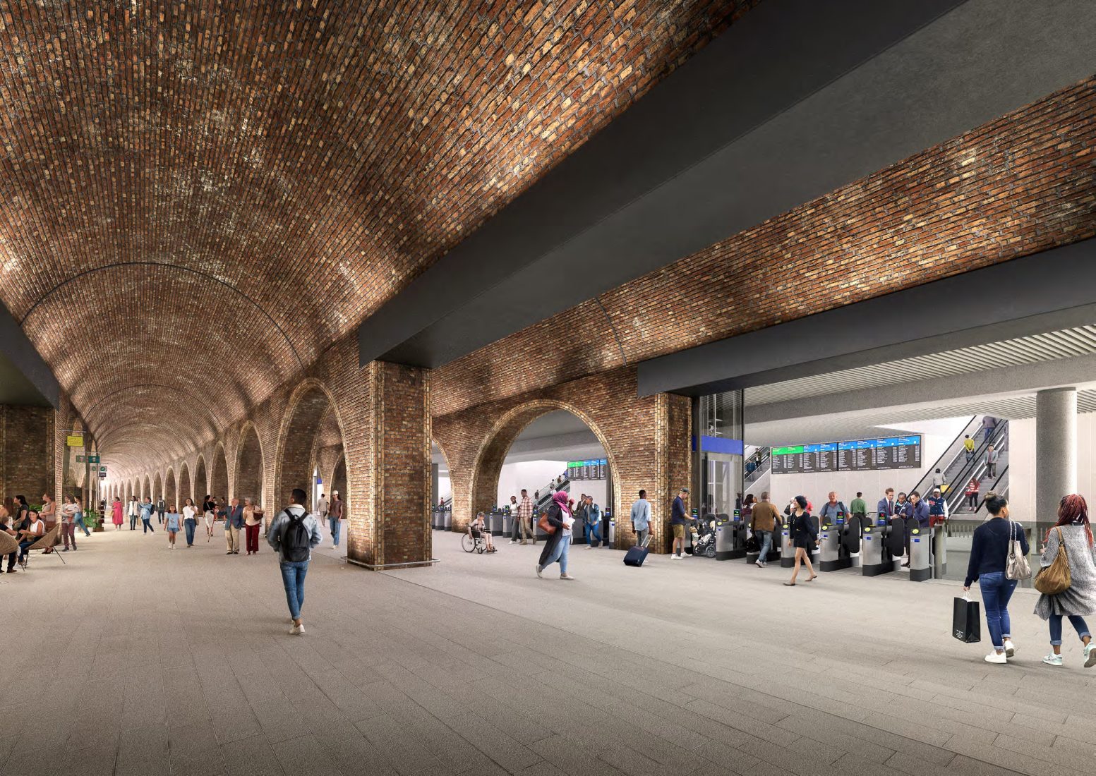 Waterloo Station masterplan revealed by Grimshaw Architects
