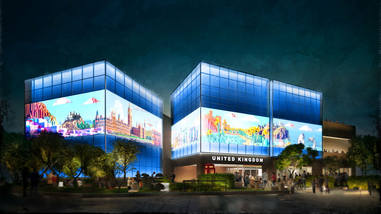Woo architects’ UK pavilion opens at Osaka World Expo
