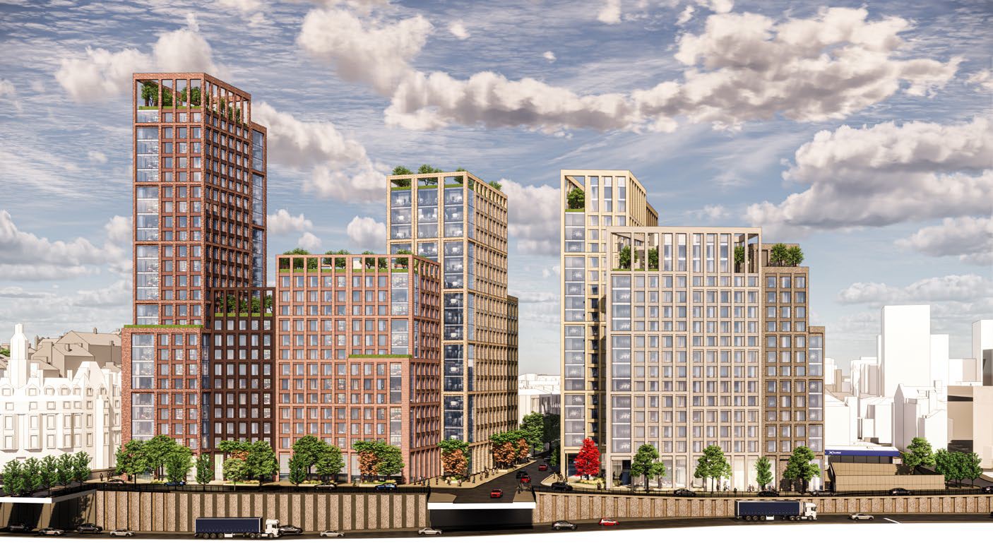 Sheppard Robson and Michael Laird win planning for major Glasgow schemes