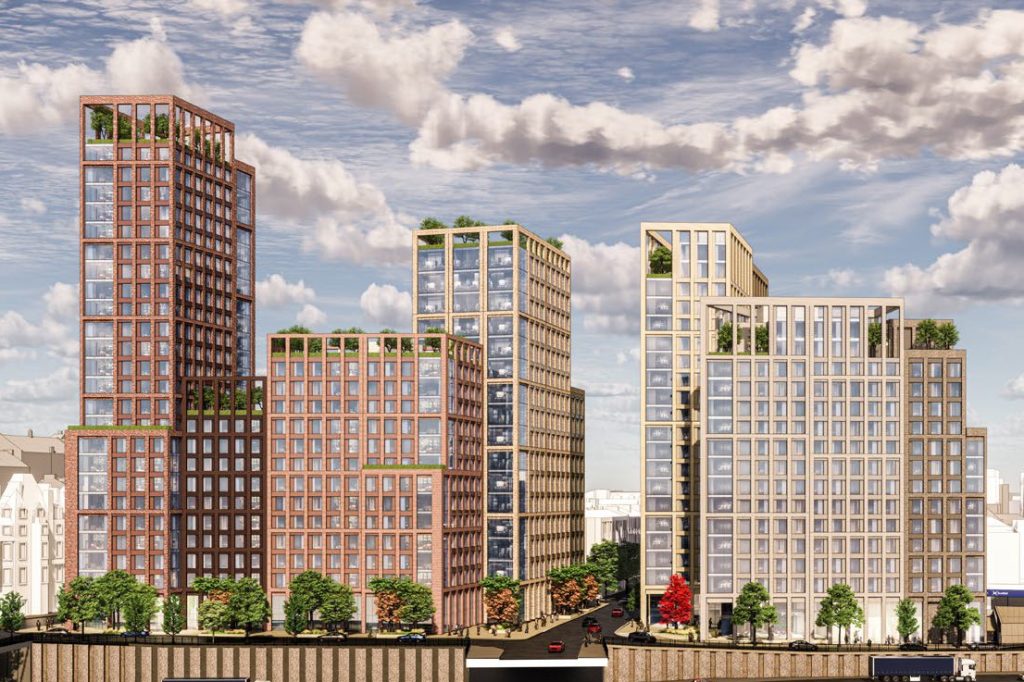 Michael Laird seeks planning permission for contentious Glasgow towers ...
