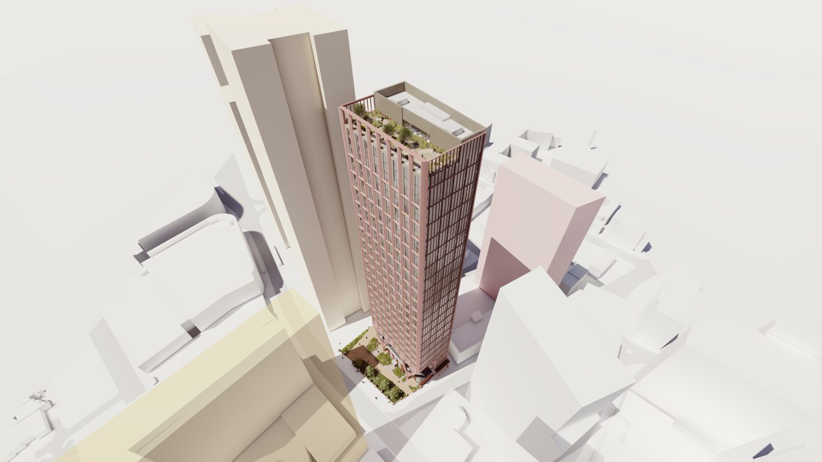 ‘Outrage’ over plan for 42-storey tower above listed former hospital