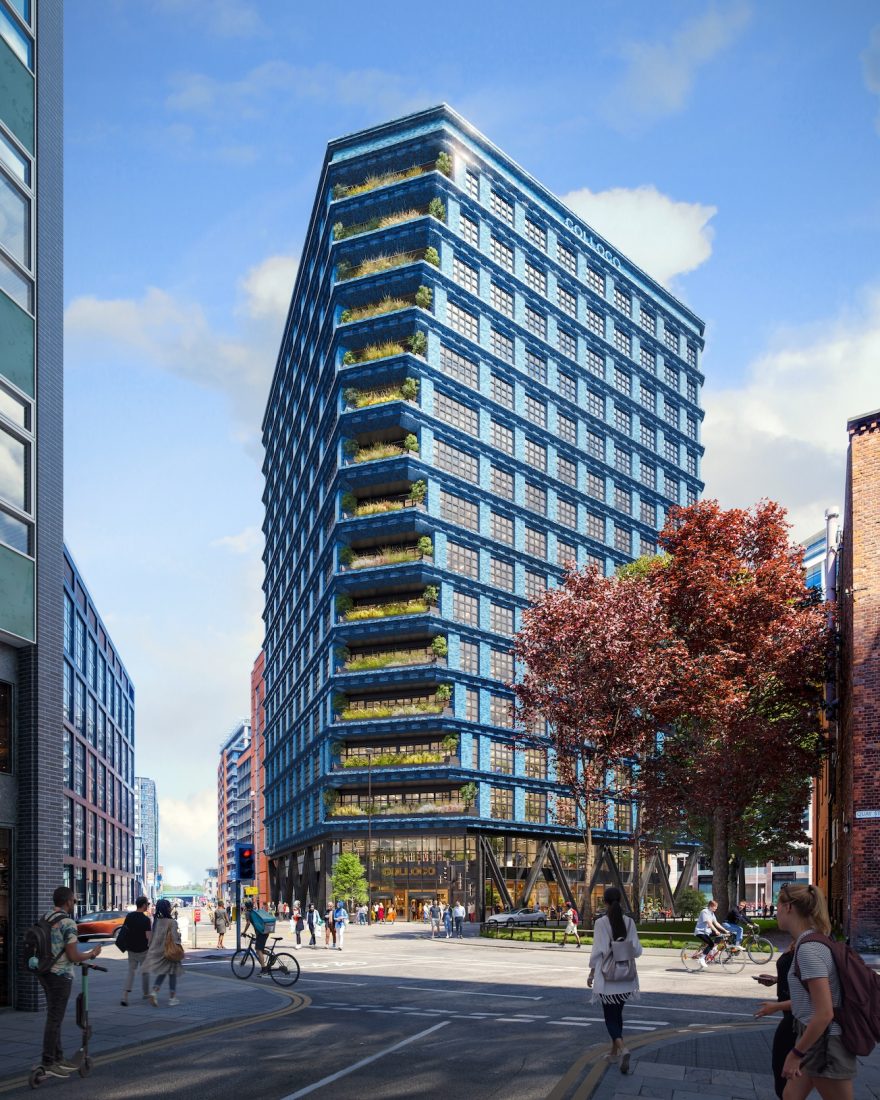 EPR secures planning for ‘net zero’ 16-storey Manchester office building