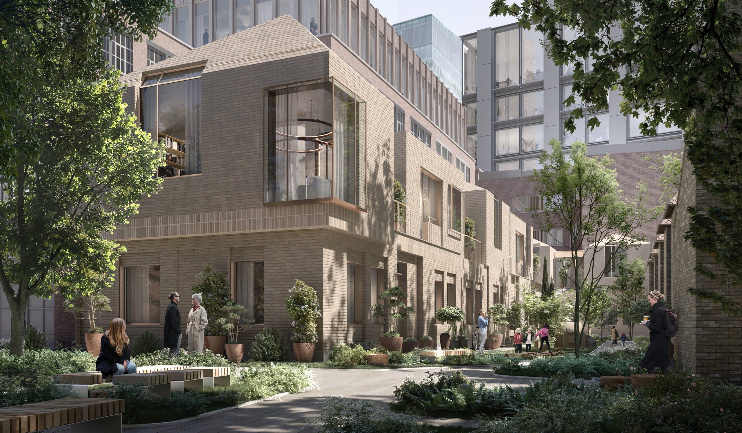 KPF reveals mixed-use Shoreditch masterplan with 19-storey tower