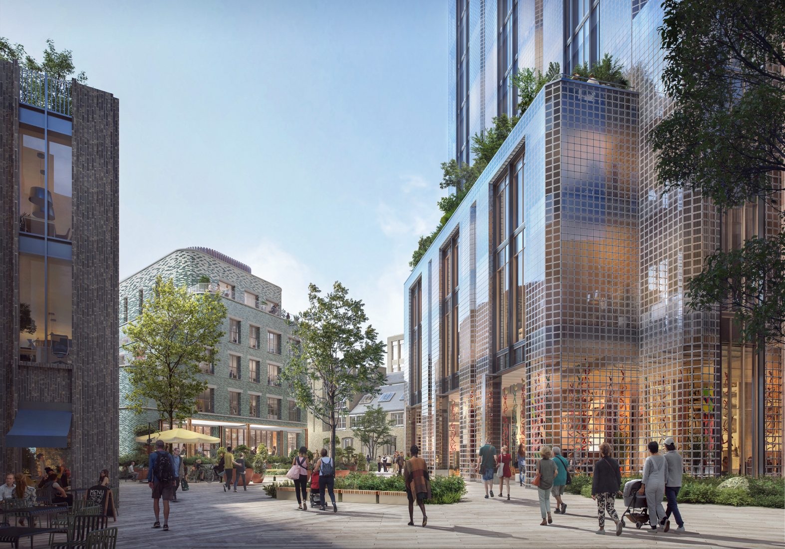 KPF reveals mixed-use Shoreditch masterplan with 19-storey tower