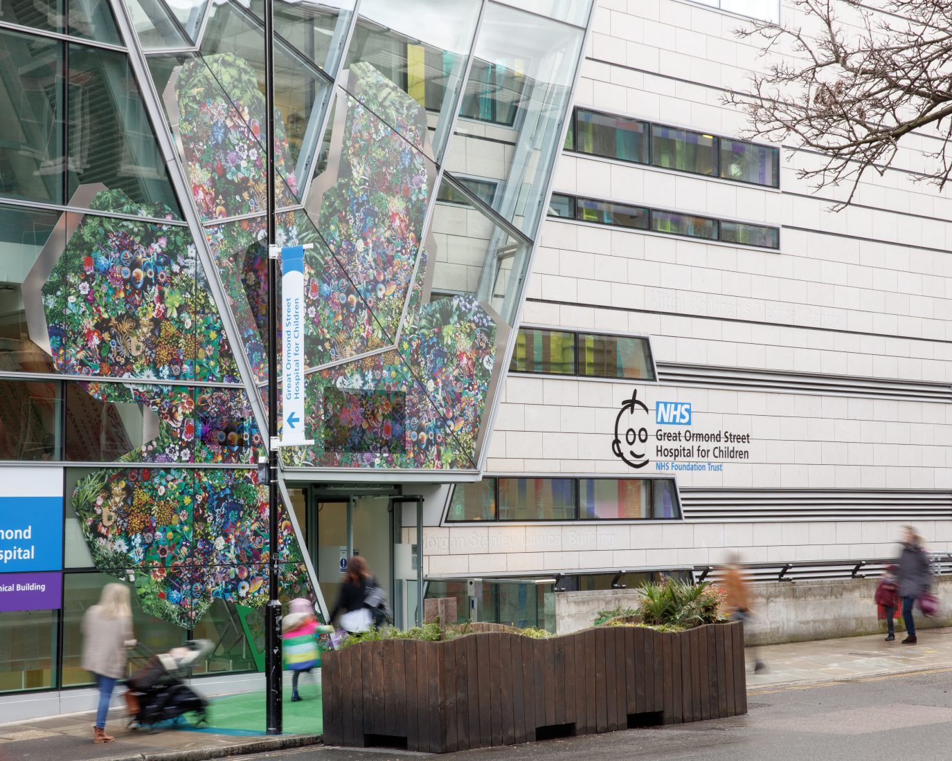 Reimagining Great Ormond Street Hospital entrance with AI