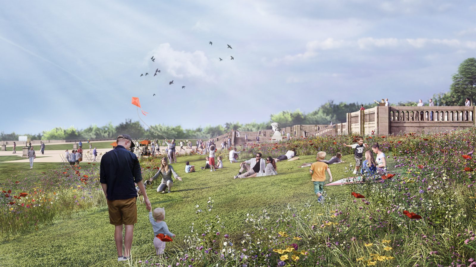 HTA unveils first proposals for £17.5m Crystal Palace Park overhaul