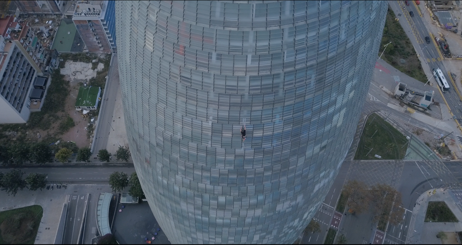 Has this man climbed your building?