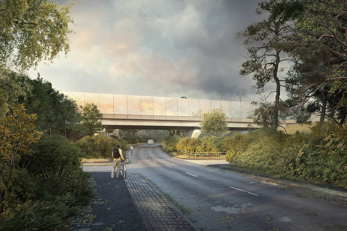Weston Williamson’s ‘polished’ HS2 viaduct design selected in public vote