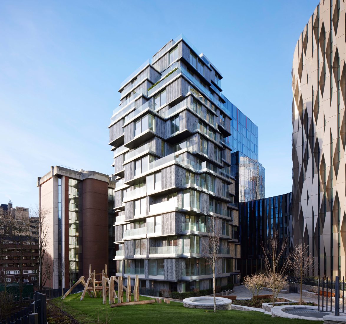 ACME completes Aldgate apartment building with stepped form
