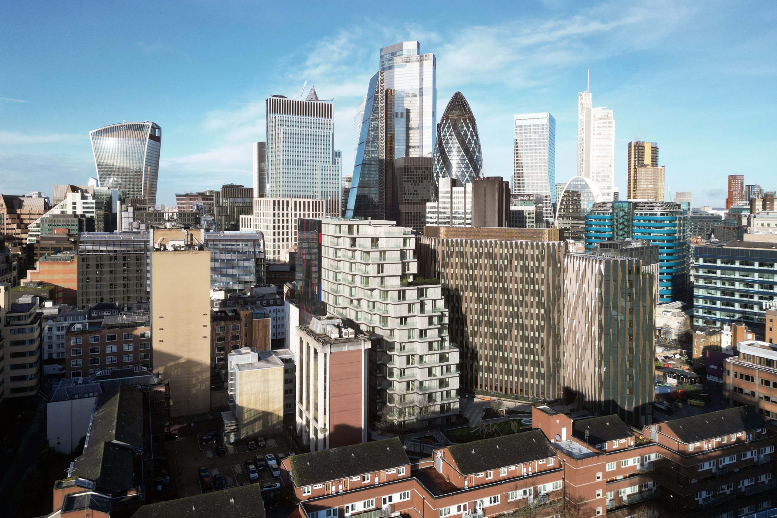 ACME completes Aldgate apartment building with stepped form