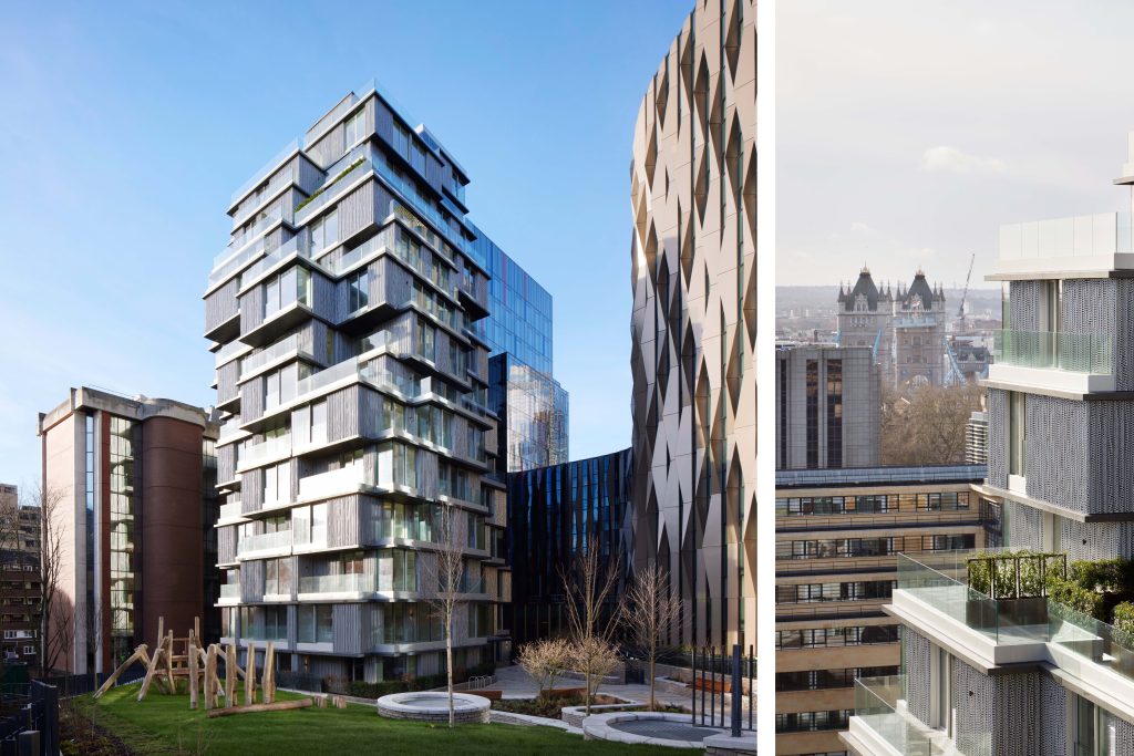 ACME completes Aldgate apartment building with stepped form