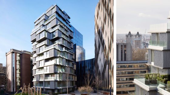 ACME completes Aldgate apartment building with stepped form