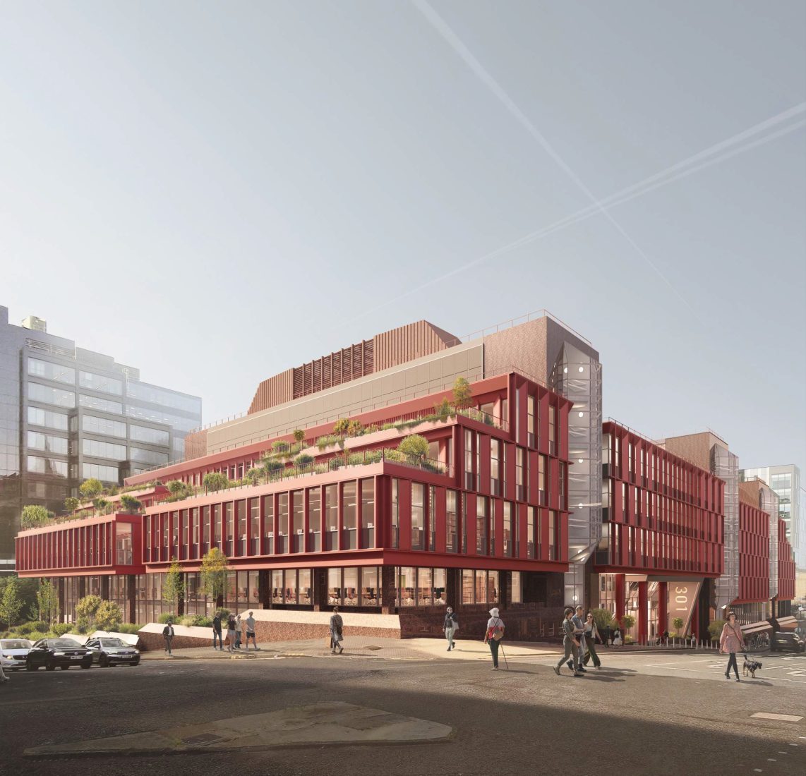 LOM submits Glasgow Santander HQ retrofit scheme