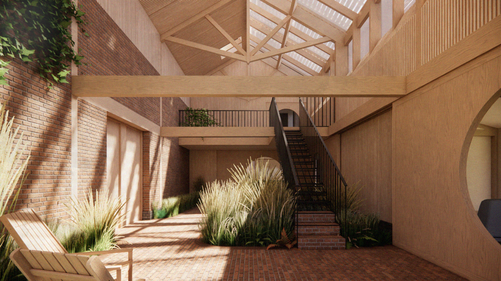 Studio Bark to build zero-carbon home next to 15th-century moated manor
