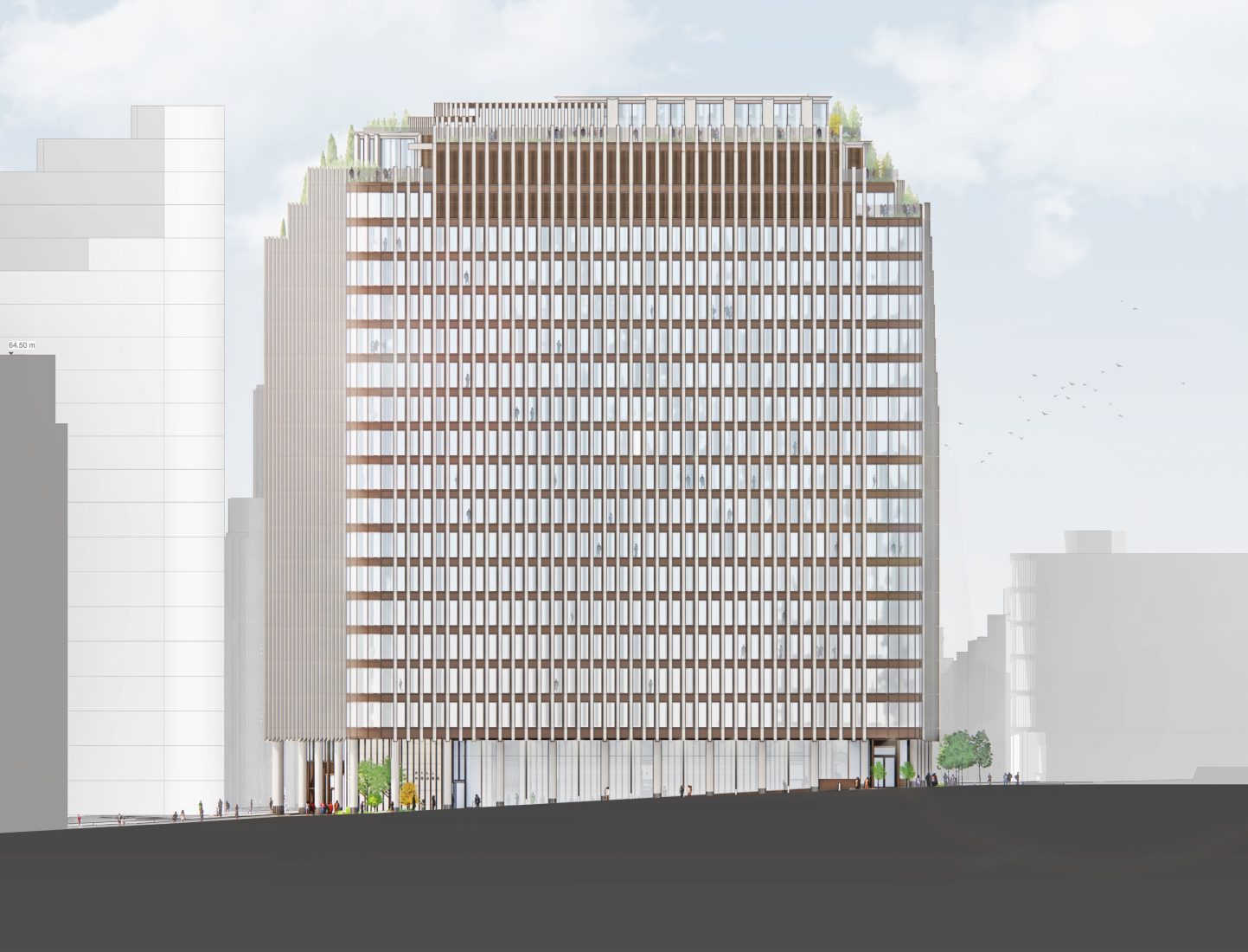 Apt gets go-ahead to replace Brutalist City block with 18-storey office