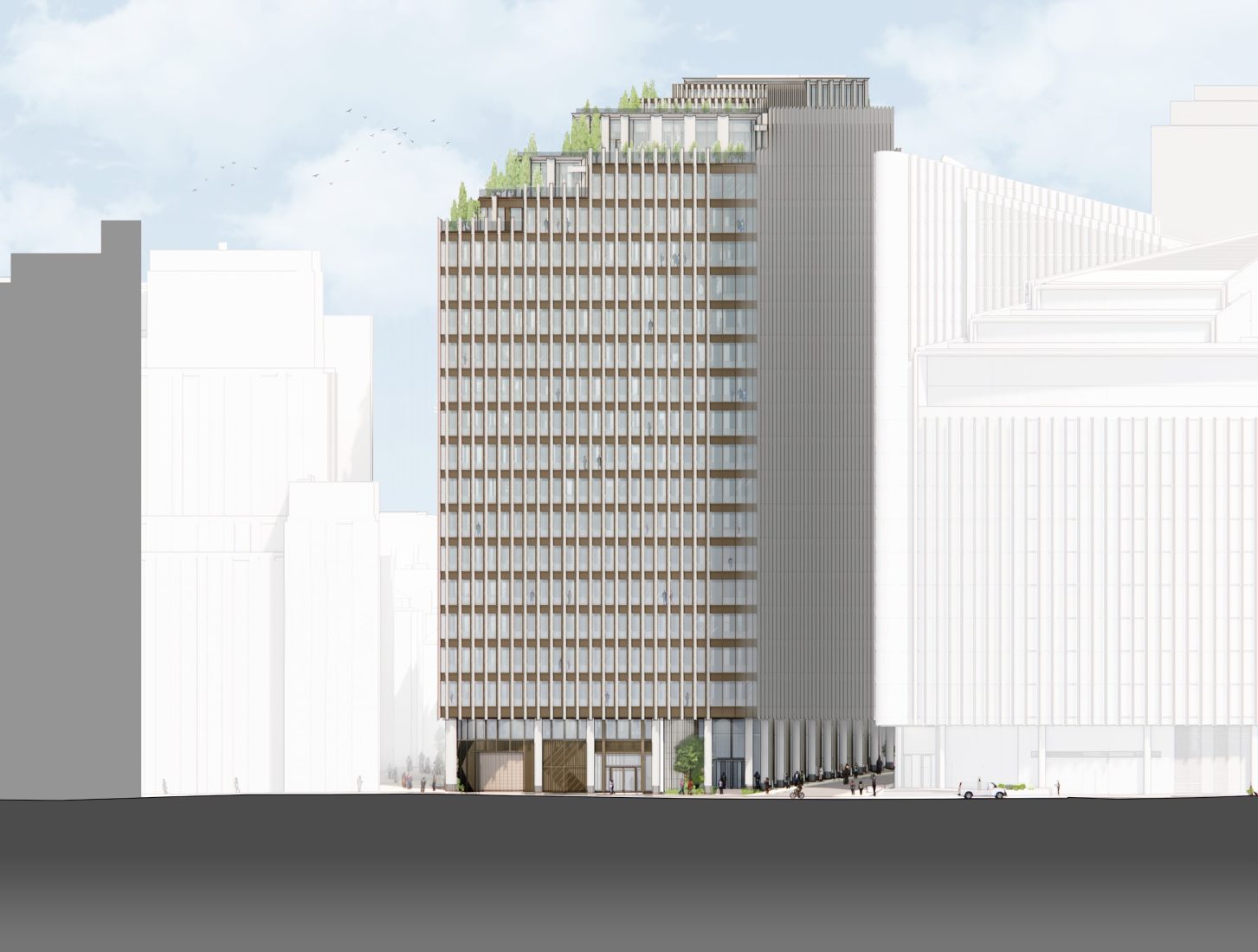 Apt gets go-ahead to replace Brutalist City block with 18-storey office