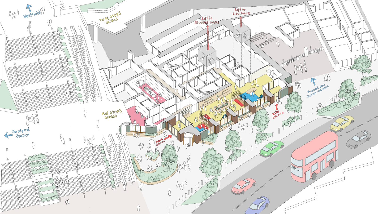 BDP wins approval for super-tall Stratford student housing skyscraper