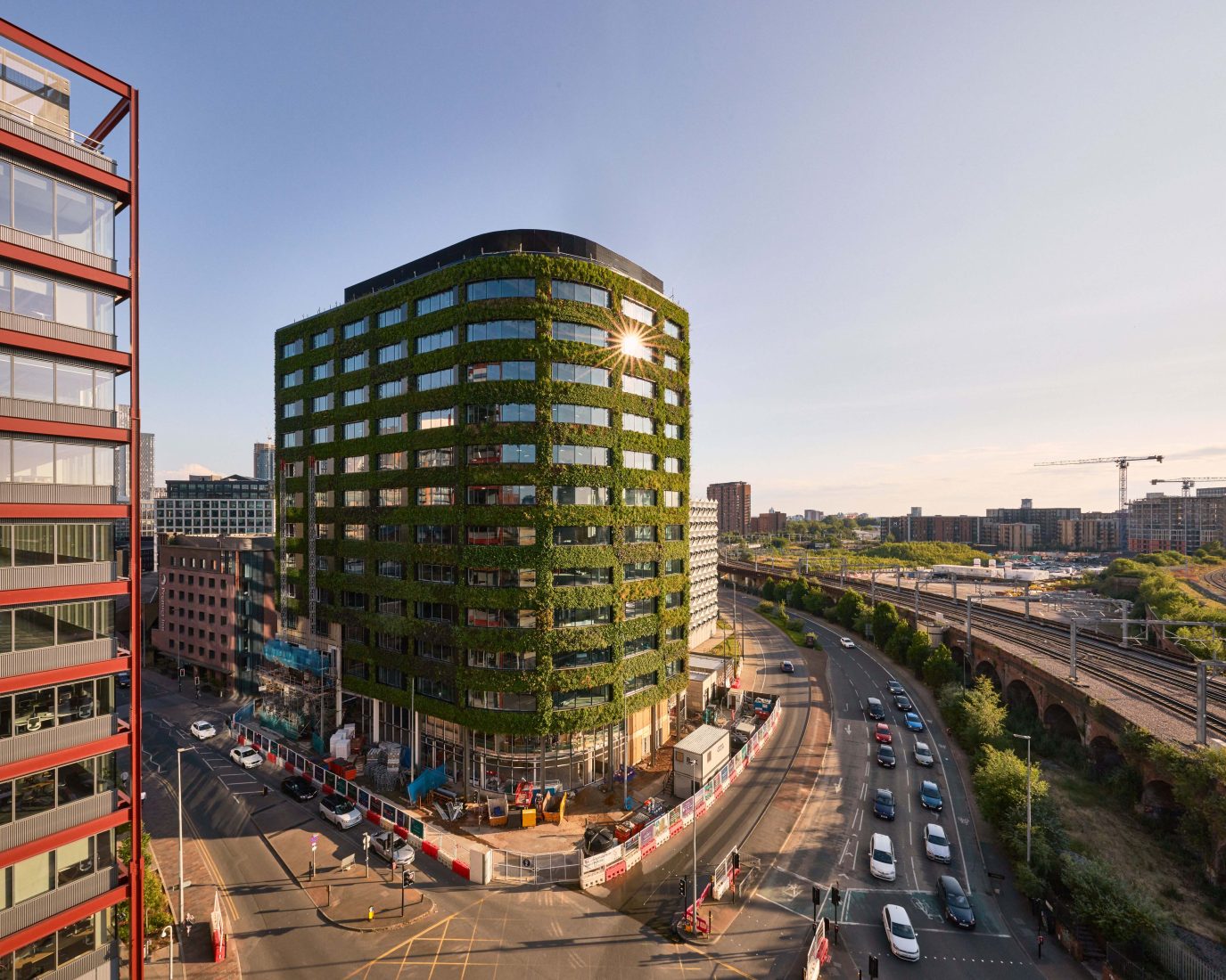 Make completes 12-storey Salford office with Europe’s largest living wall