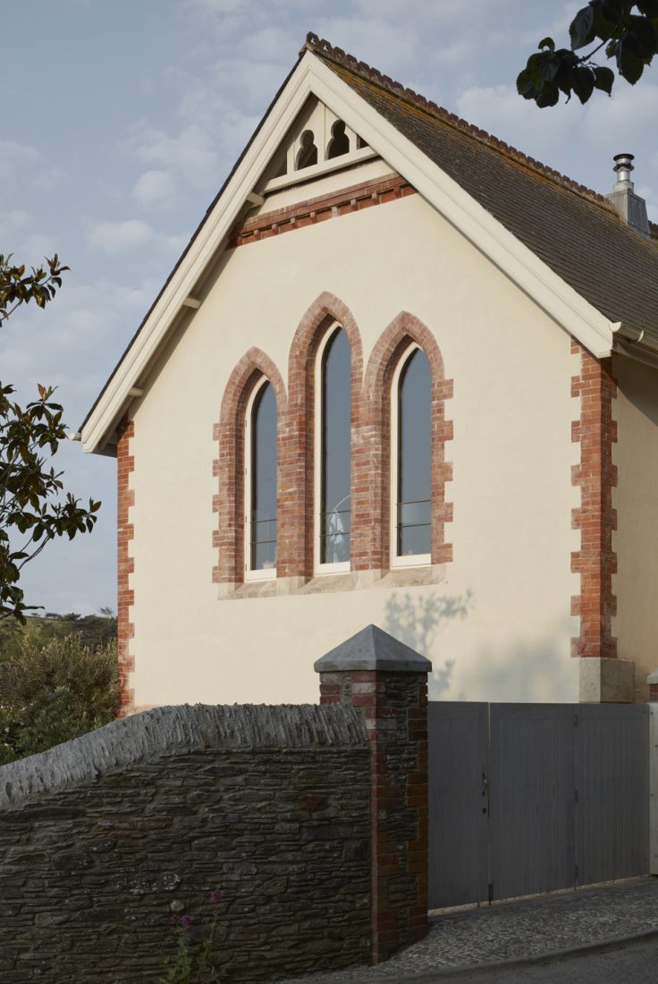 Tuckey Design Studio remodels house in converted Devon chapel