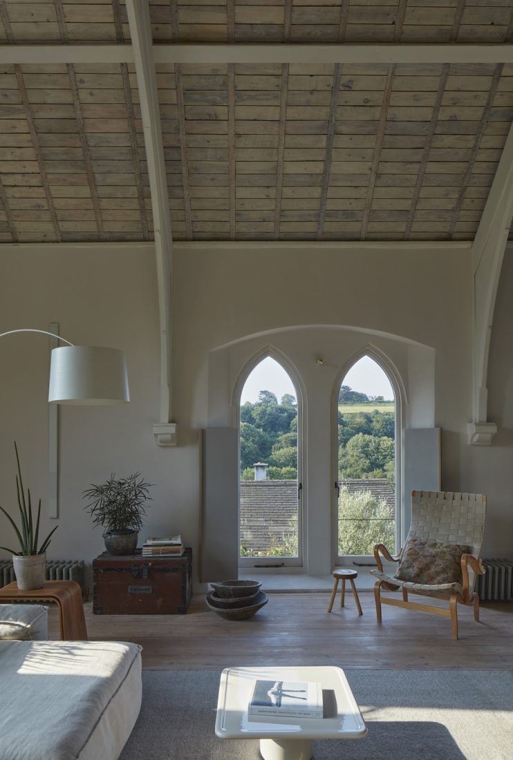 Tuckey Design Studio remodels house in converted Devon chapel