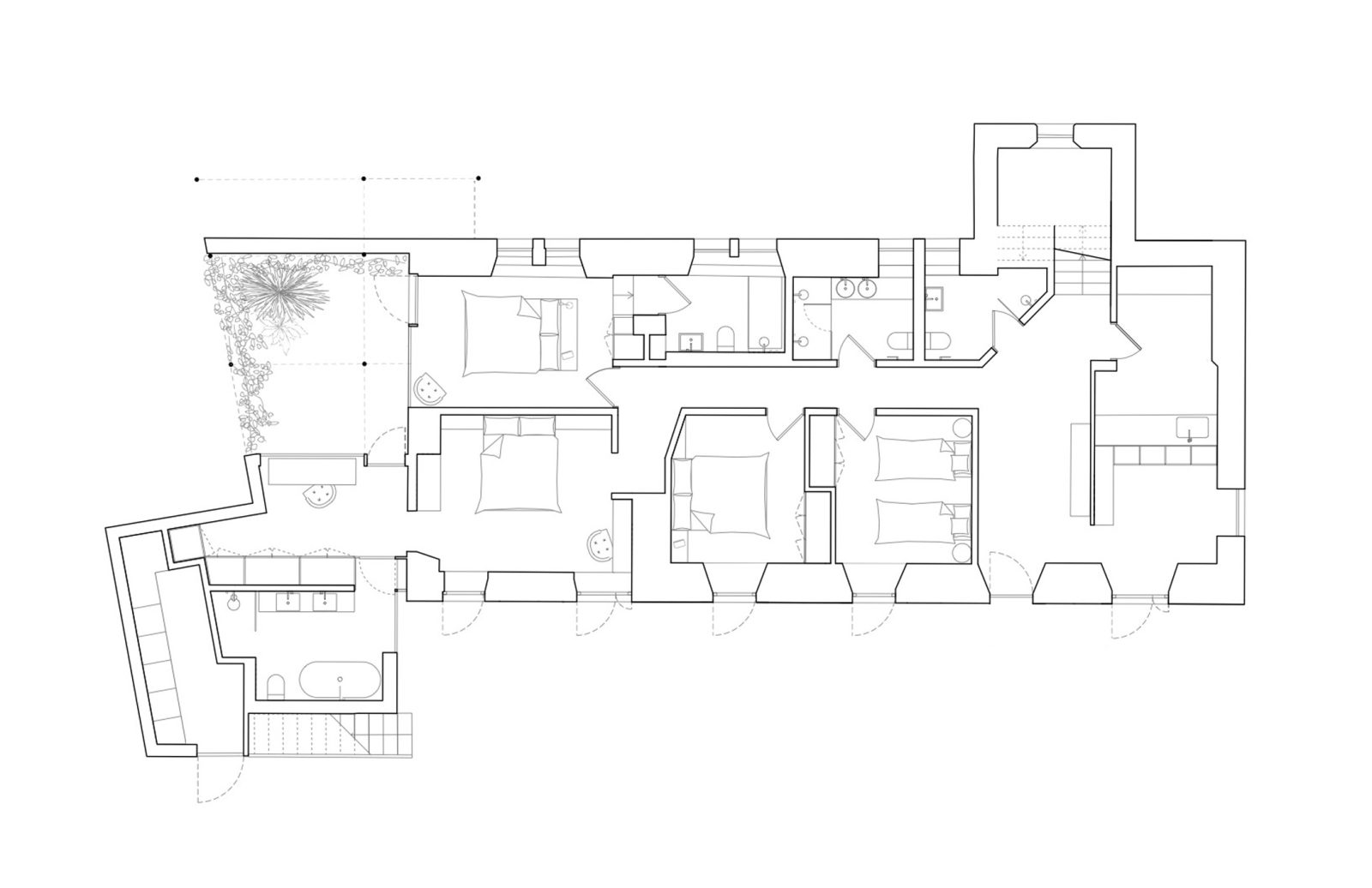 Tuckey Design Studio remodels house in converted Devon chapel