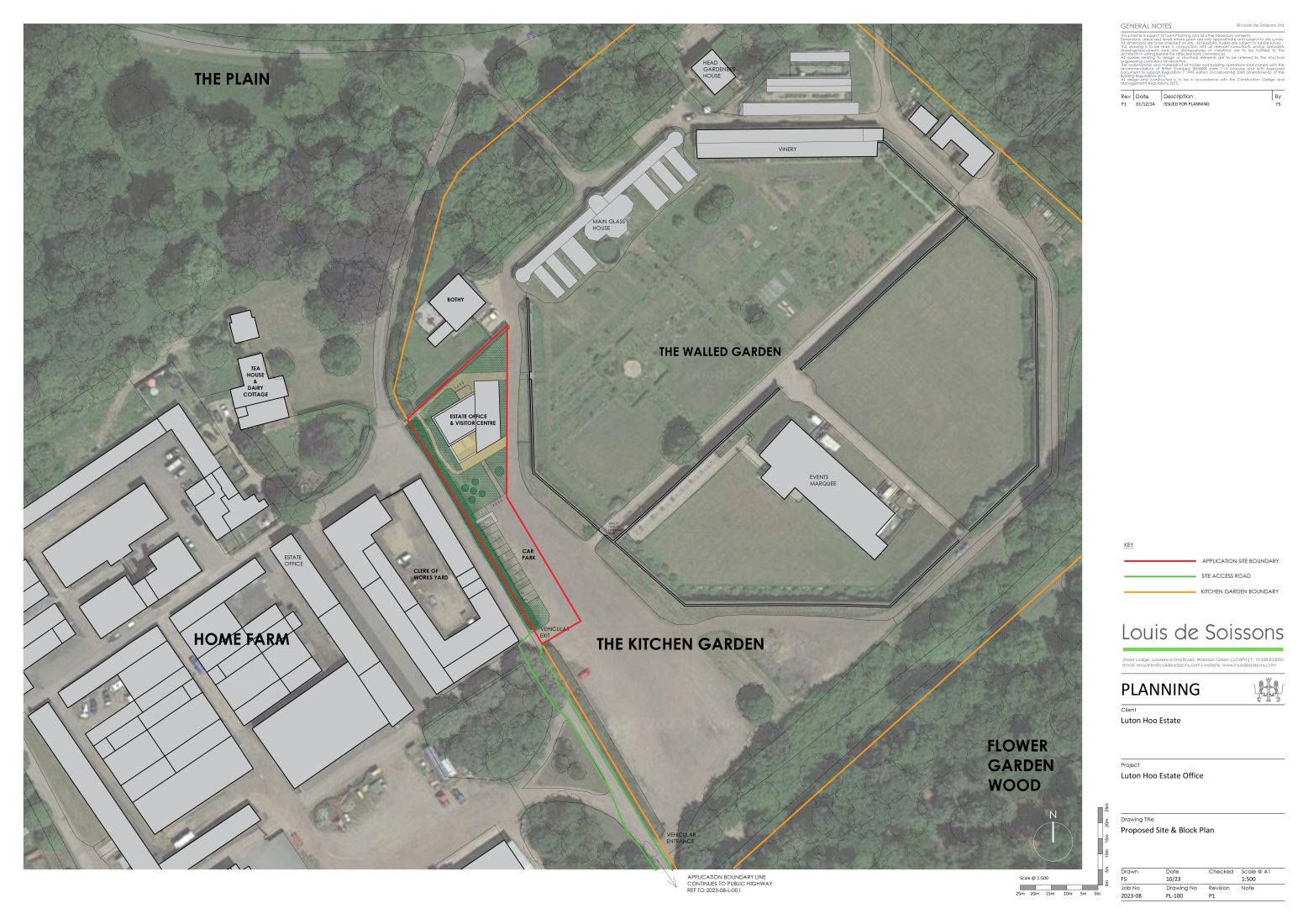 Louis de Soissons wins approval for Luton Hoo visitor centre