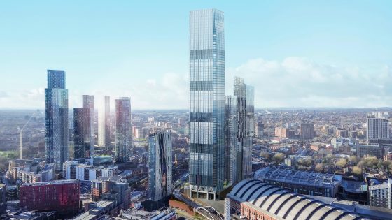 SimpsonHaugh set to win approval for tallest building outside London