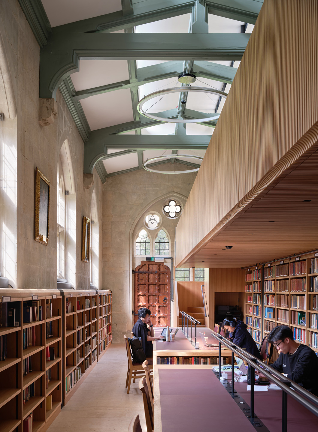Nex and Donald Insall refurbish George Gilbert Scott-designed library ...