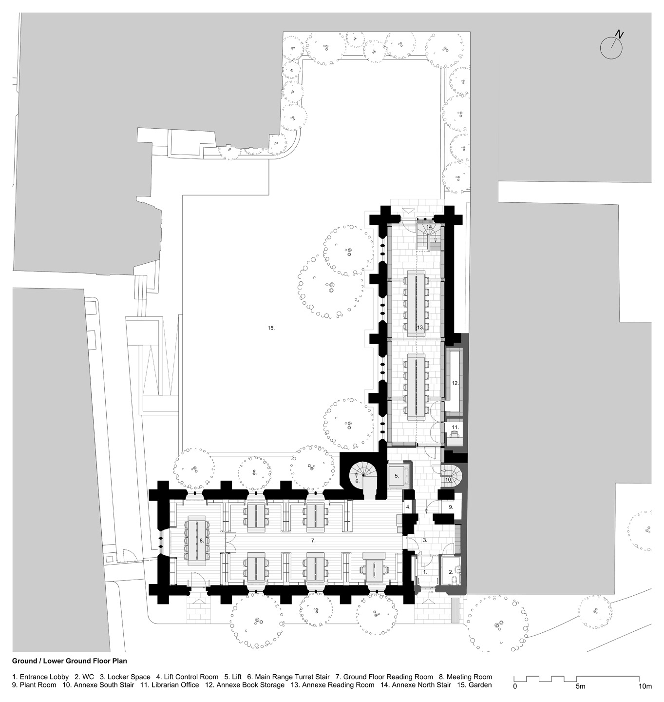 Nex and Donald Insall refurbish George Gilbert Scott-designed library ...