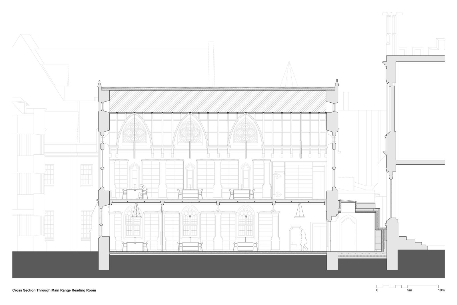 Nex and Donald Insall refurbish George Gilbert Scott-designed library ...