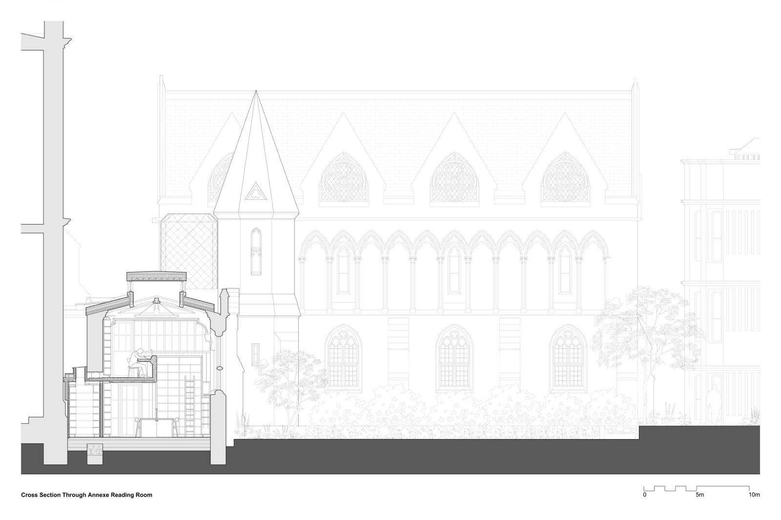 Nex and Donald Insall refurbish George Gilbert Scott-designed library ...