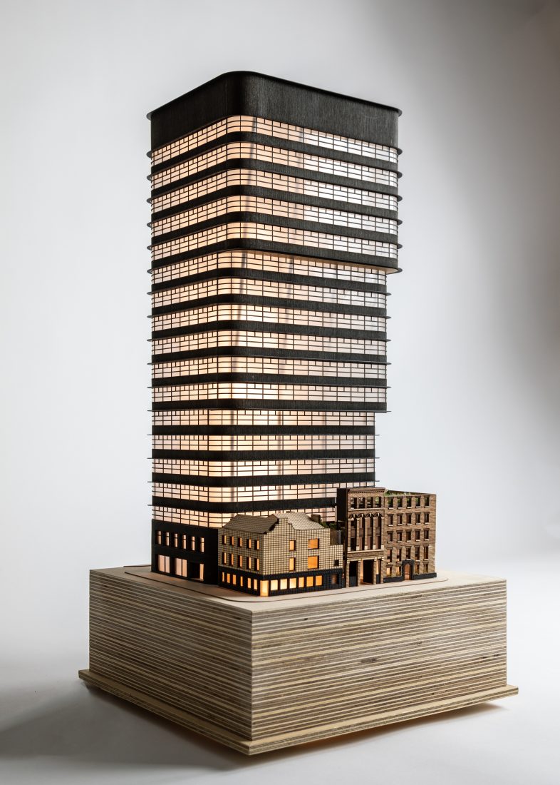 Howells submits top-heavy Manchester Northern Quarter tower scheme