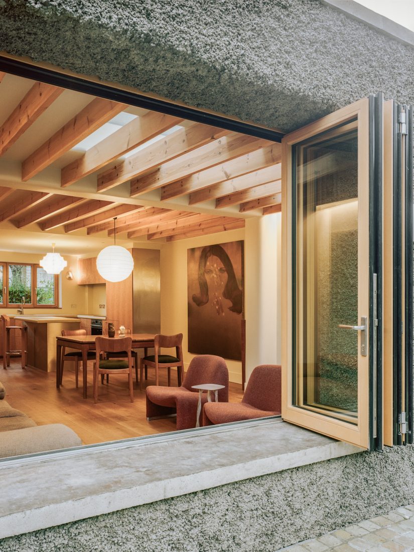 NIKJOO and Flawk reimagine post-war terraced house in east London