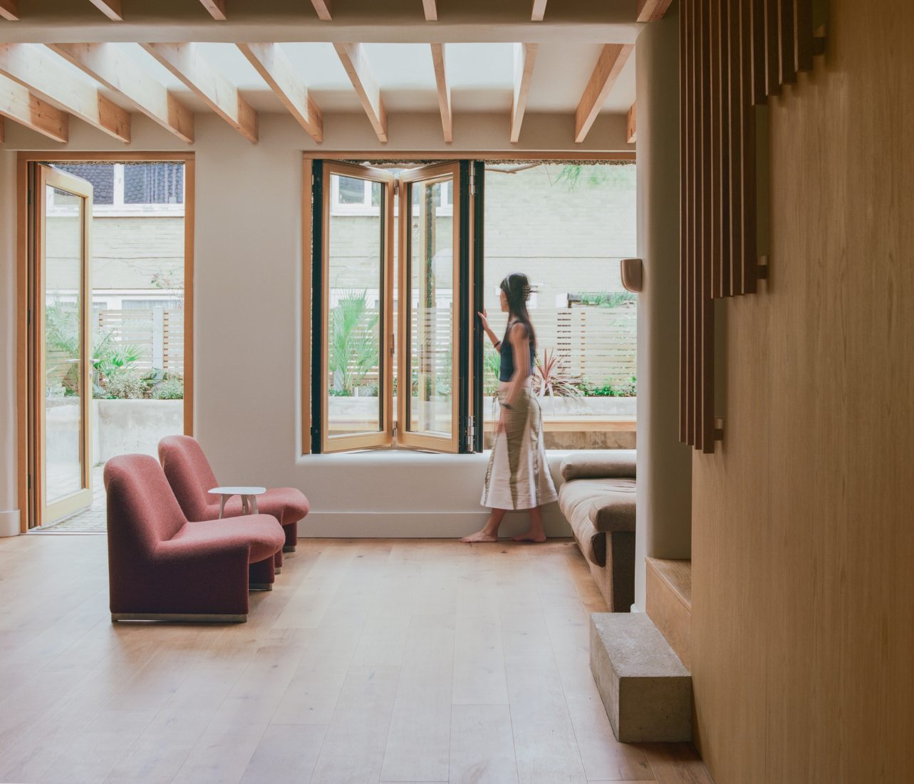NIKJOO and Flawk reimagine post-war terraced house in east London