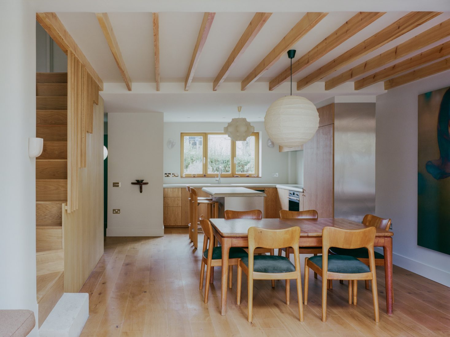 NIKJOO and Flawk reimagine post-war terraced house in east London