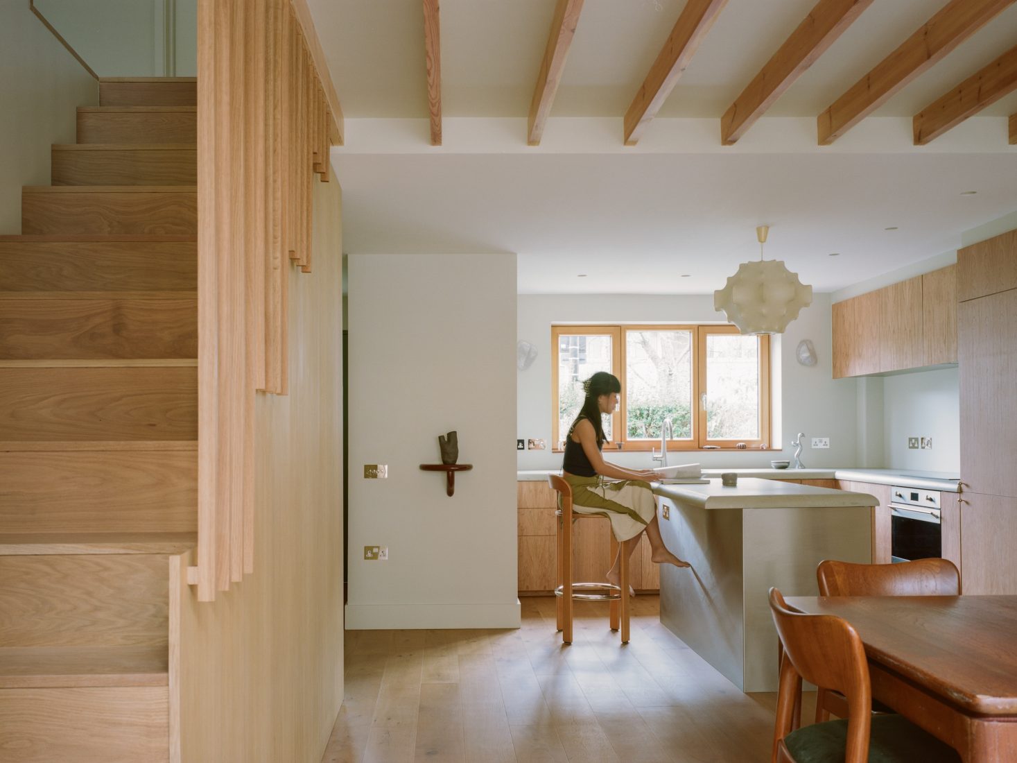 NIKJOO and Flawk reimagine post-war terraced house in east London