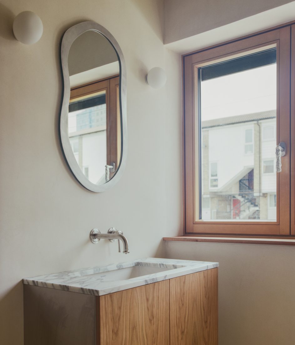 NIKJOO and Flawk reimagine post-war terraced house in east London