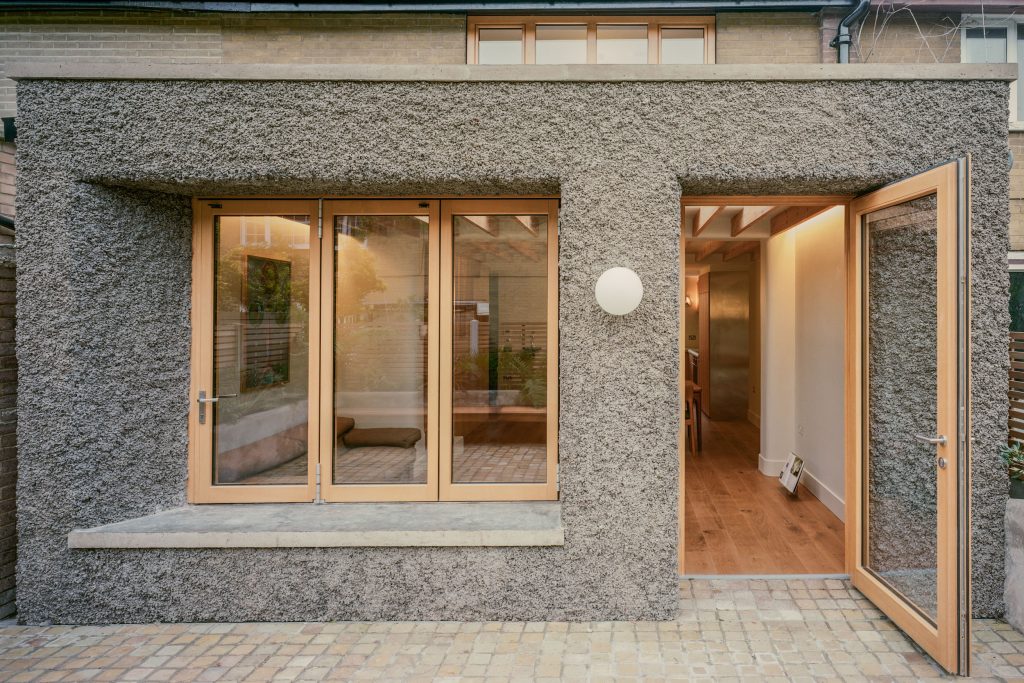 NIKJOO and Flawk reimagine post-war terraced house in east London