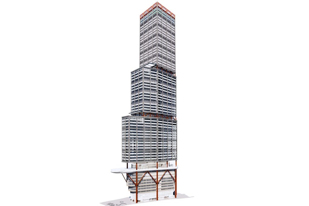 Eric Parry unveils rejigged designs for City of London’s tallest tower