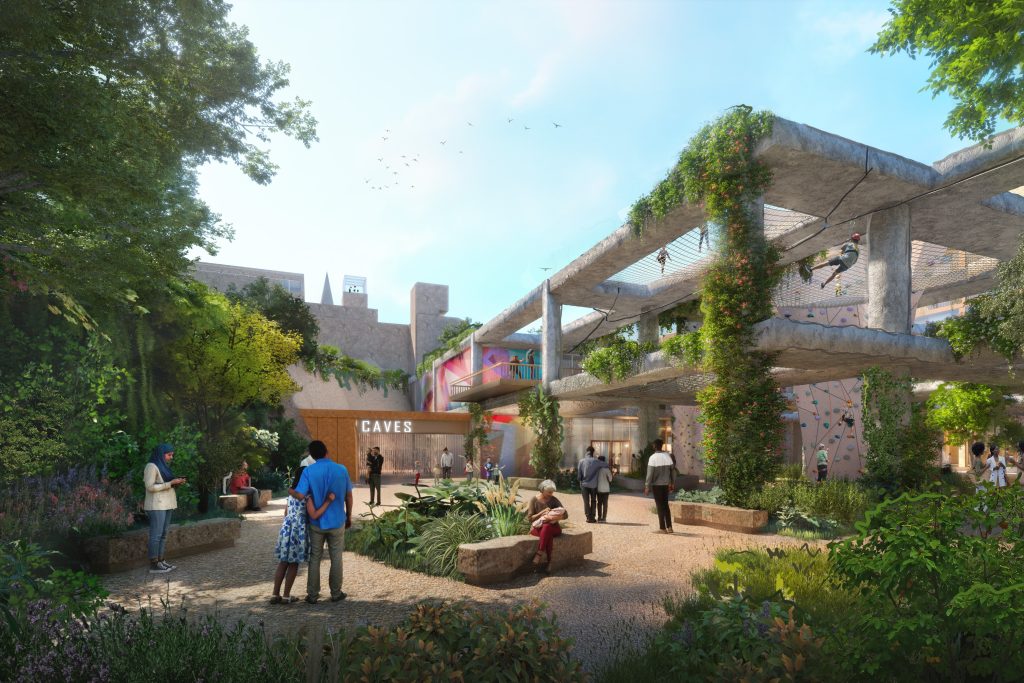 BDP unveils latest visualisations of Nottingham Broad Marsh masterplan