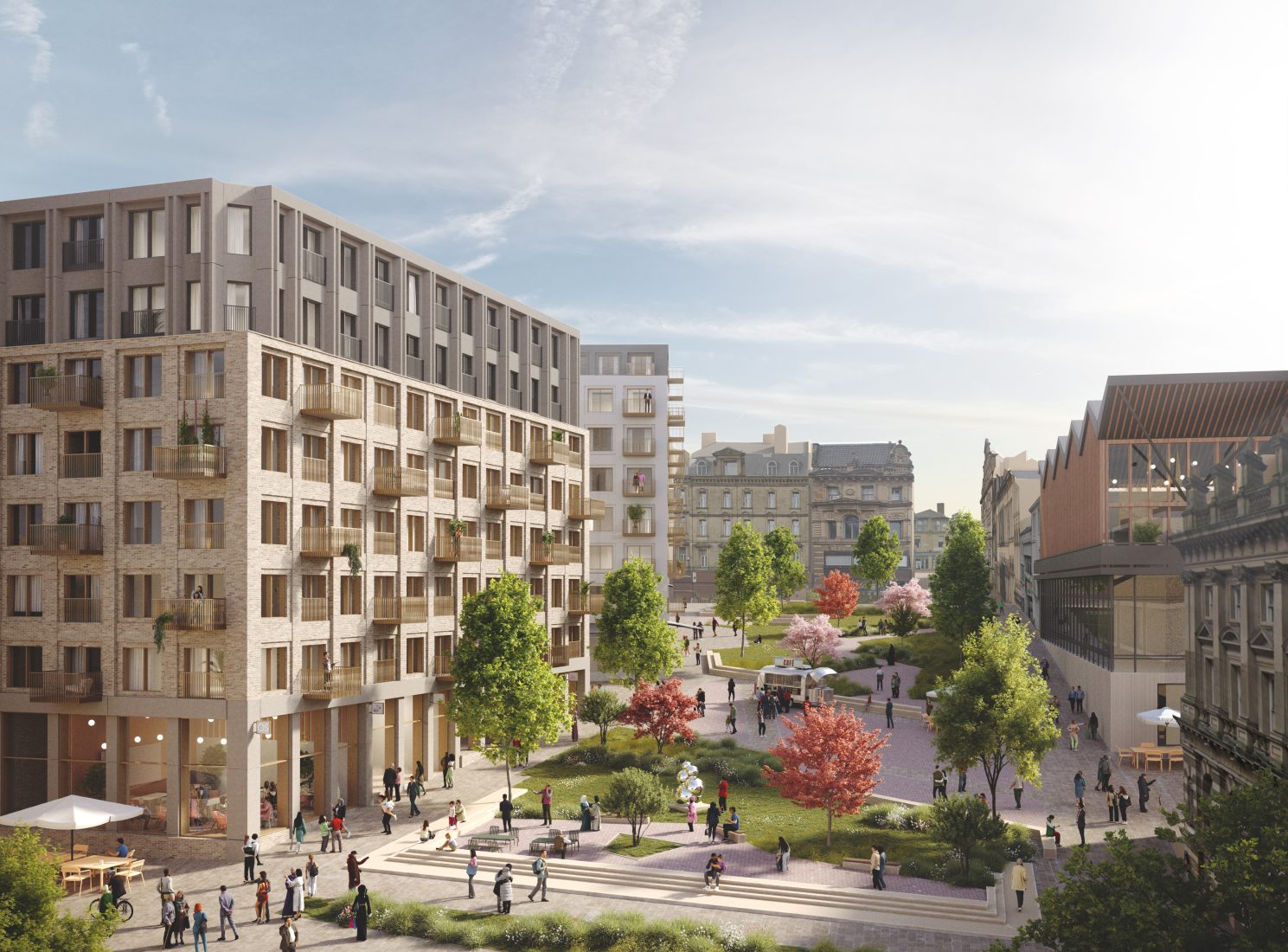 5plus reveals plans for 1,000-home Bradford city-centre ‘village’