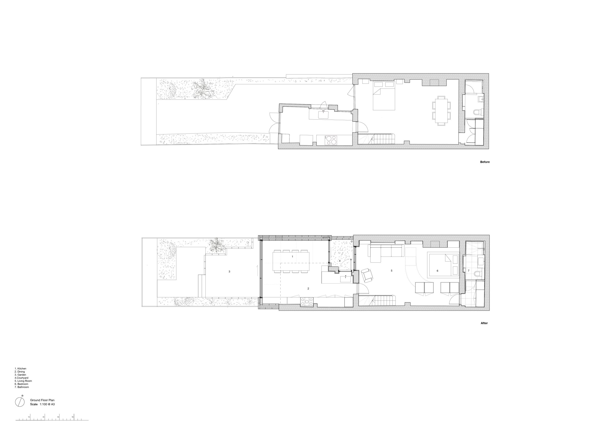 Unknown Works completes minimalist home for its director in Kentish Town