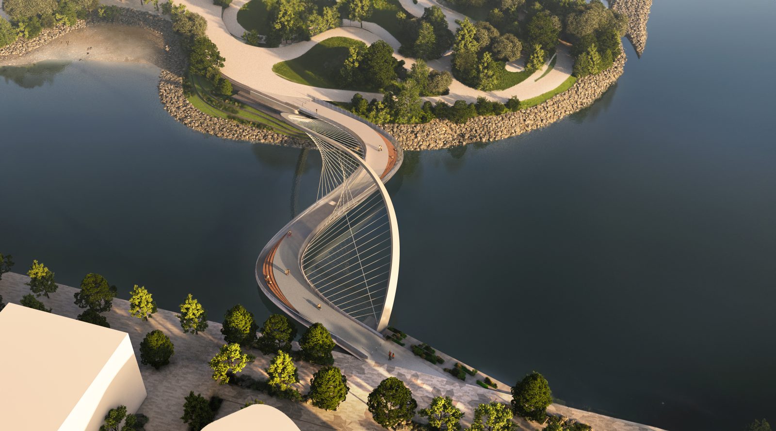 WilkinsonEyre scoops Toronto bridge contest with S-shaped ‘Equinox’ design