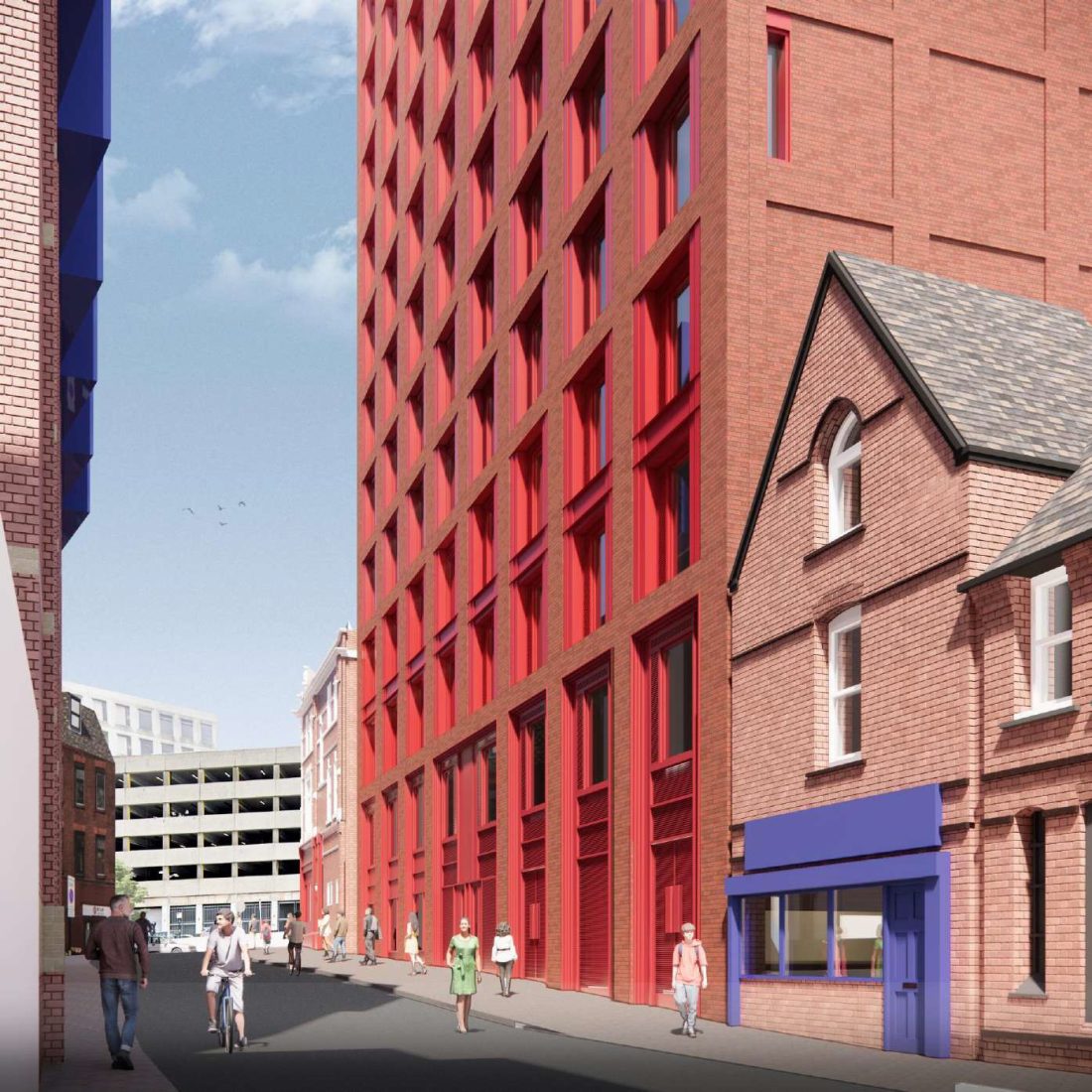 Glancy Nicholls submits proposal for another student tower in Birmingham