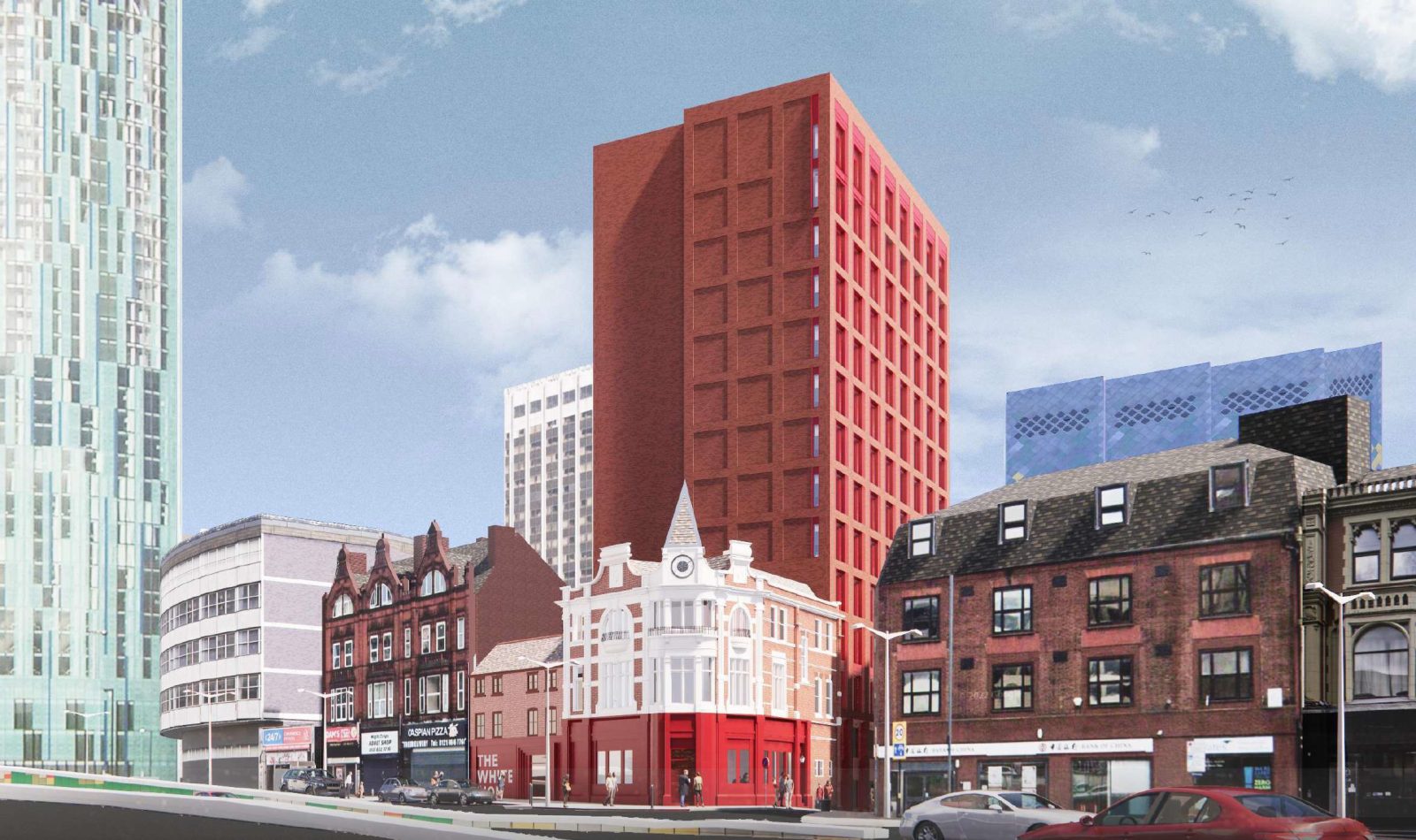 Glancy Nicholls submits proposal for another student tower in Birmingham