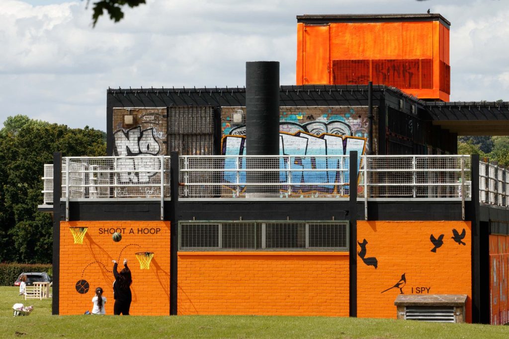 POoR Collective unwraps its contest-winning Barnet sports pavilion revamp
