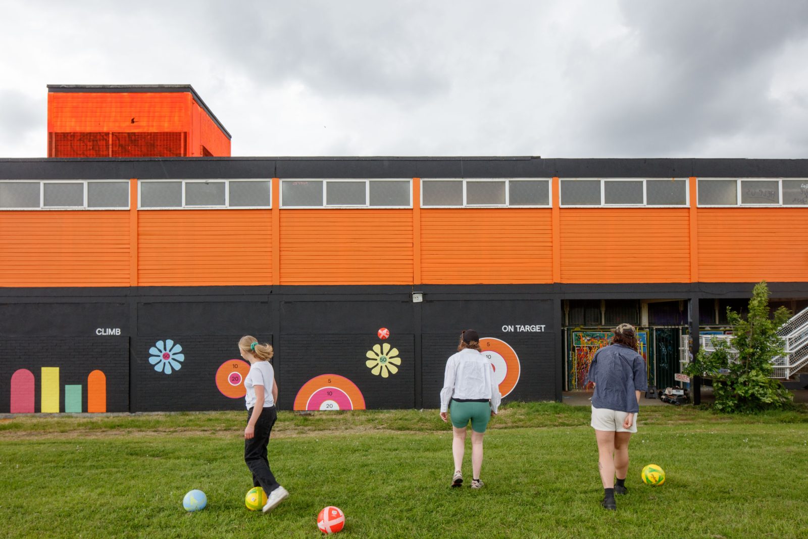 POoR Collective unwraps its contest-winning Barnet sports pavilion revamp