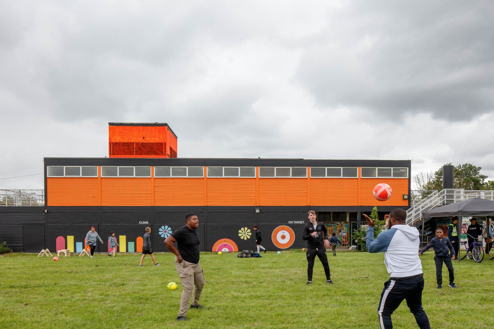 POoR Collective unwraps its contest-winning Barnet sports pavilion revamp