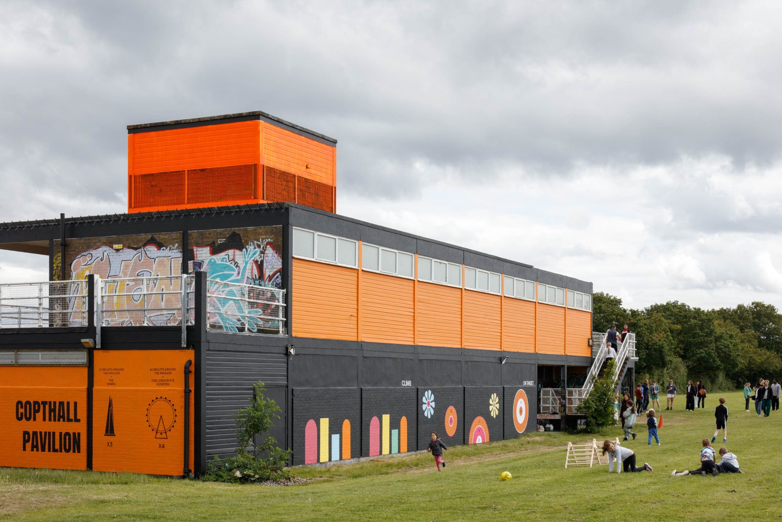 POoR Collective unwraps its contest-winning Barnet sports pavilion revamp